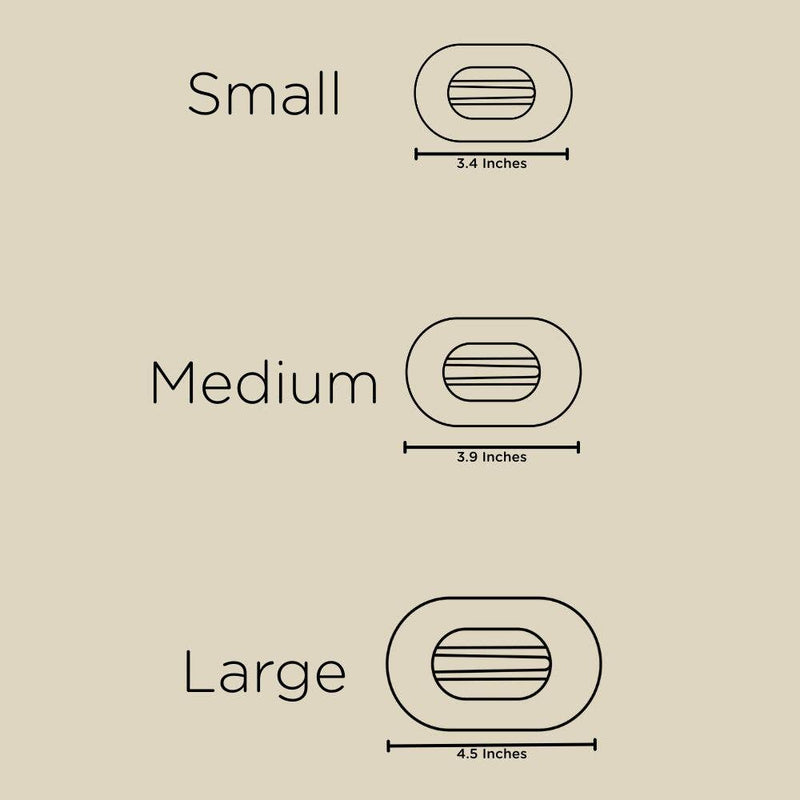 TELETIES - Flat Round Hair Clip | Small | Red Carpet Ready – Anne-Paige