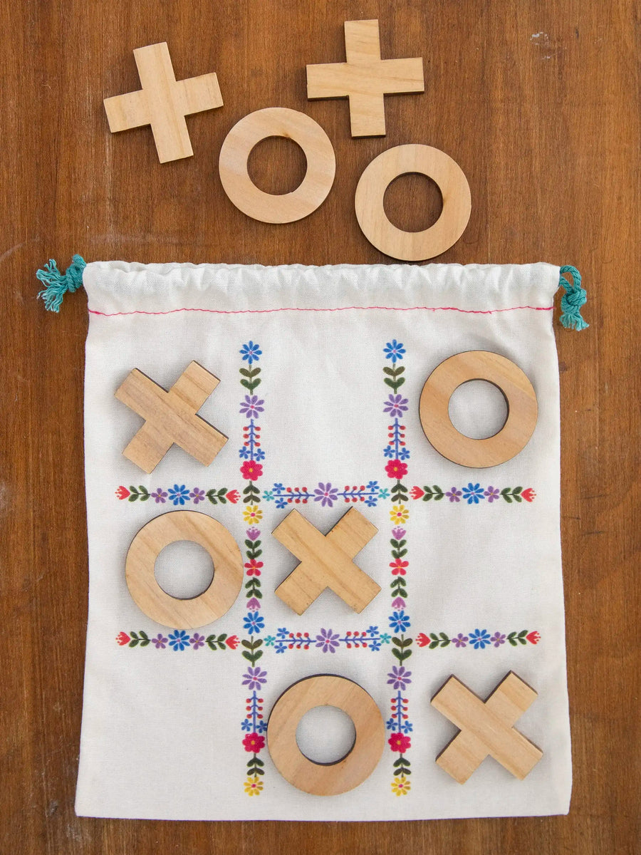 Natural Life Wooden Tic Tac Toe Set – Anne-Paige