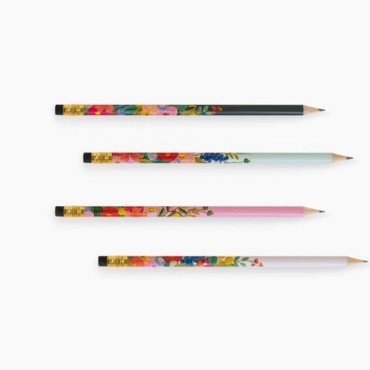 RIFLE PAPER CO. Garden Party Writing Pencils Set of 4 – Anne-Paige