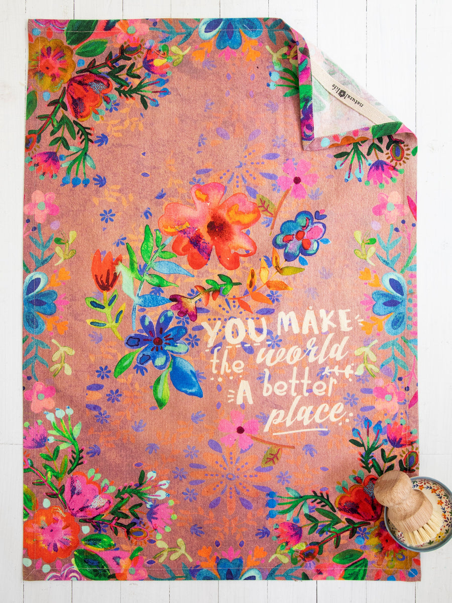 Natural Life Kitchen Dish Towel - Better Place – Anne-Paige