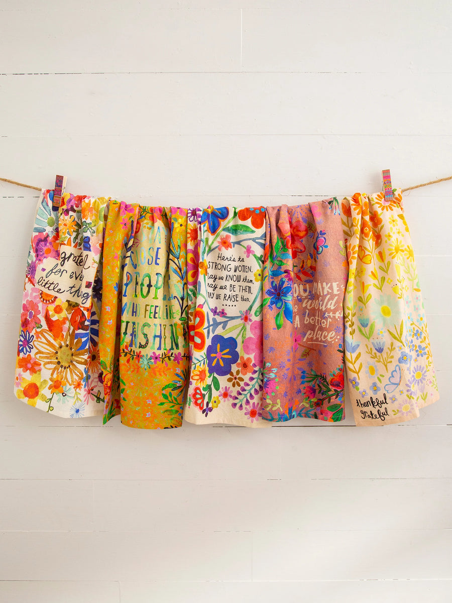 Natural Life Kitchen Dish Towel - Thankful – Anne-Paige