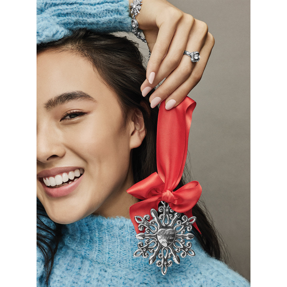 Brighton Winter Snowflake Christmas Ornament – Anne-Paige